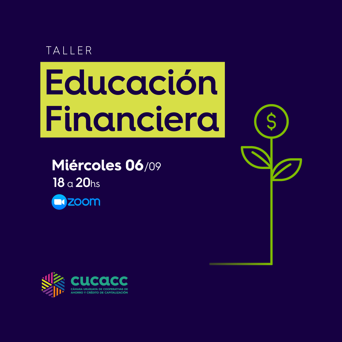 Taller de Educación Financiera - CUCACC Taller de Educación Financiera - CUCACC